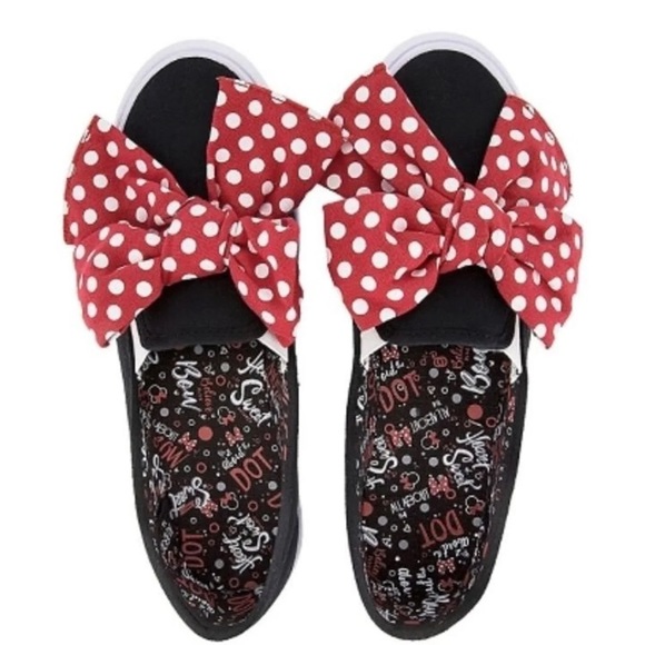 Disney | Shoes | Minnie Mouse Bow Shoes Women Size 6 | Poshmark